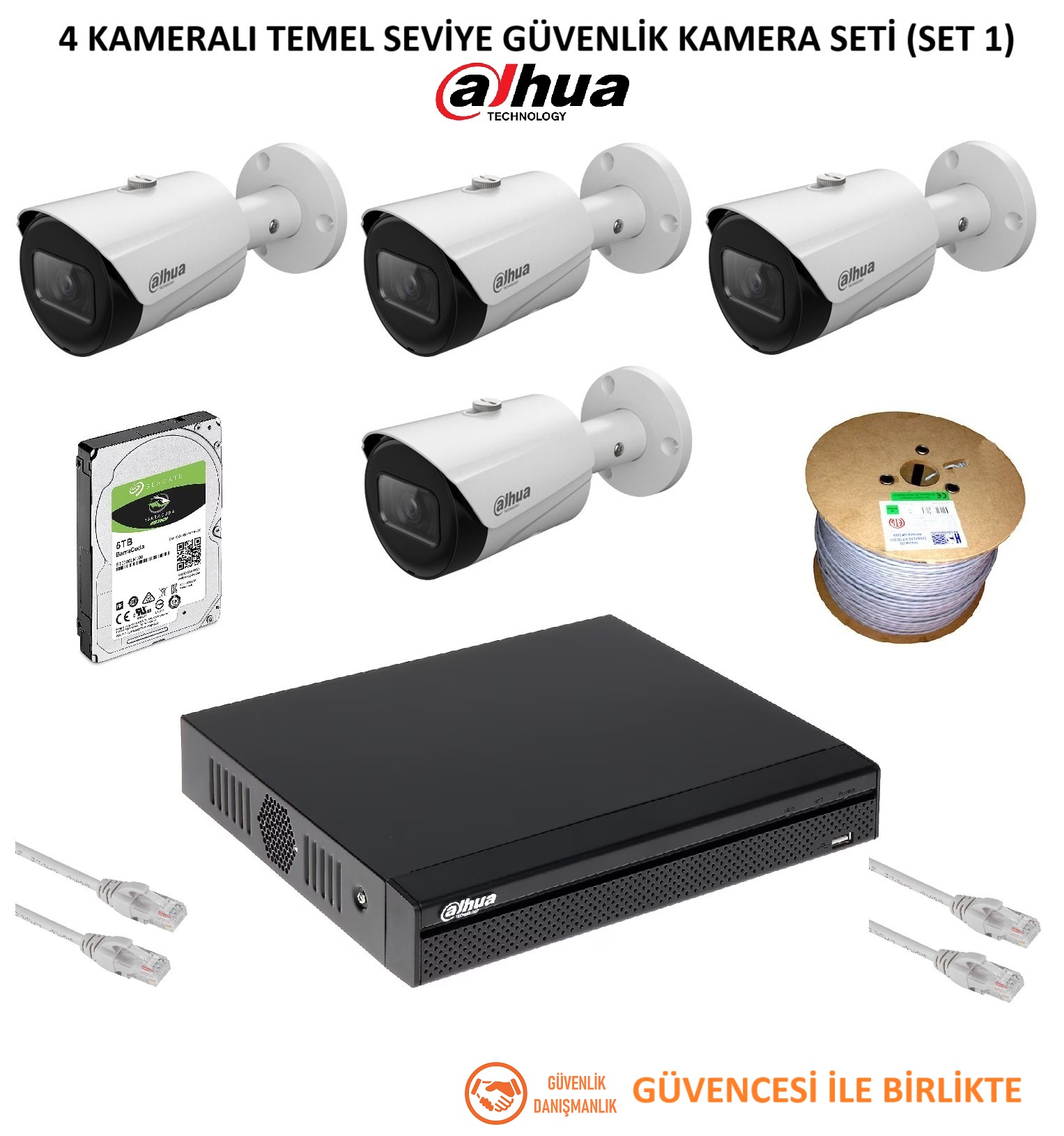 Güvenlik Kamera Sistemi Fiyatları ( Set1) - Yangın ve Güvenlik Kamera Alarm Sistemleri ...